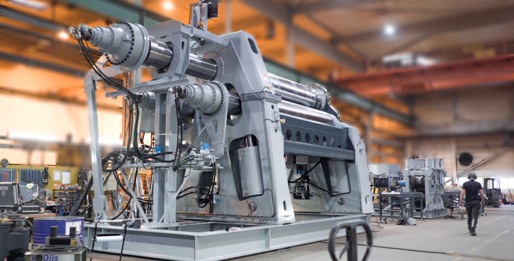THE STRONGEST PLATE ROLL TO DATE - WJS Machine Tools